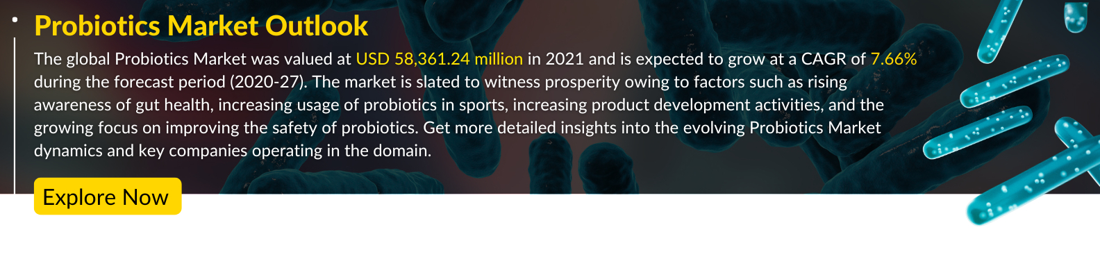 Probiotics Market Dynamics and Forecast | Companies and Trends