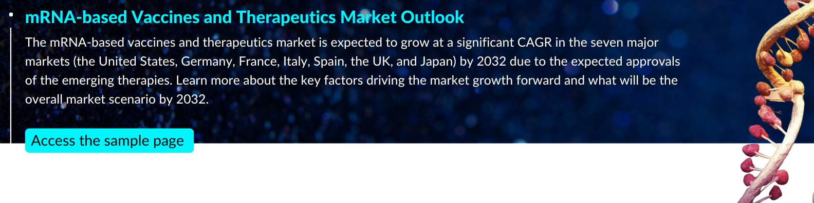 Emerging mRNA-based Vaccines and Therapeutics | 2024 Insights