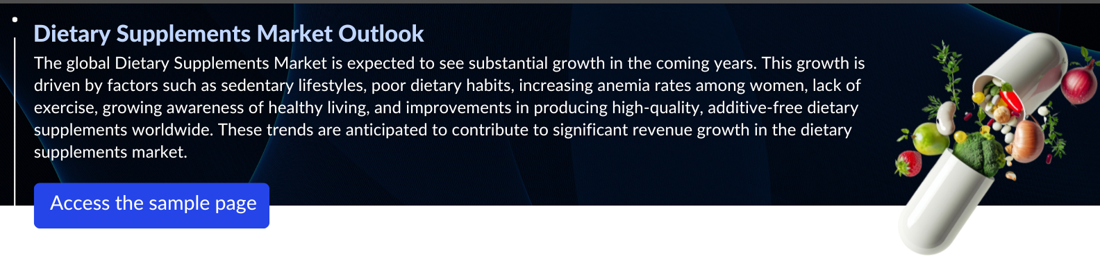 Insights into the Dietary Supplements Market