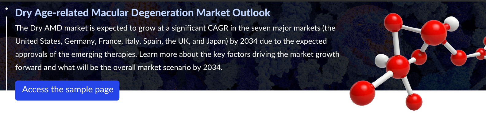 Dry AMD Treatment: Tapping into a Billion-Dollar Opportunity