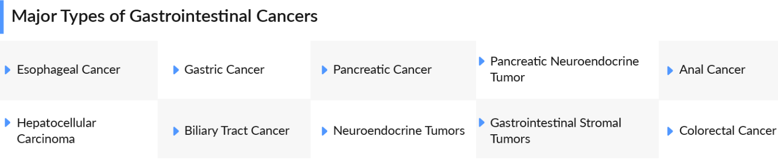 Navigating the Spectrum of Gastrointestinal Cancers