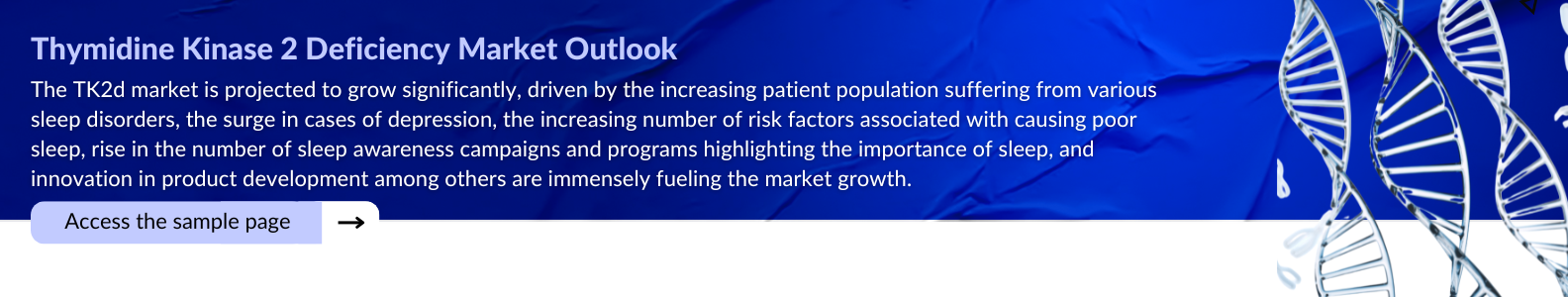 The Growing Thymidine Kinase 2 Deficiency Treatment Landscape